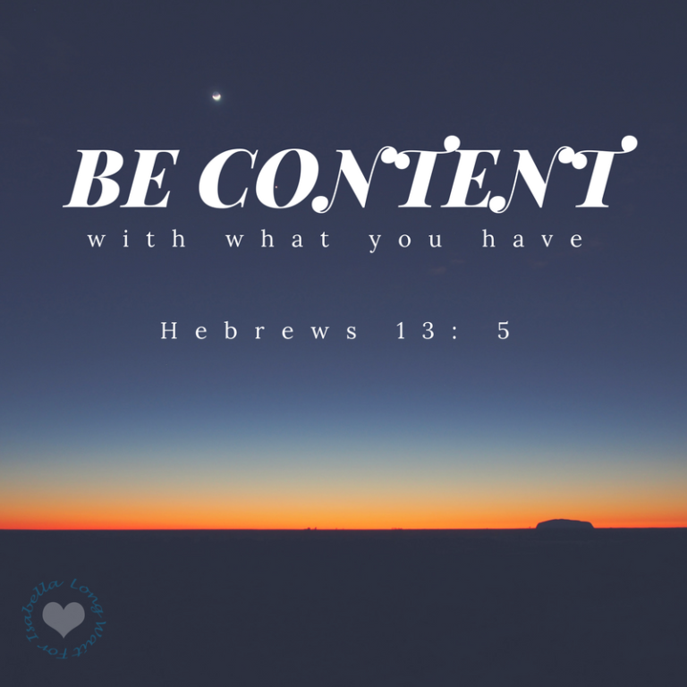 How To Be Content With What You Have how-to-be-content-with-what-you-have