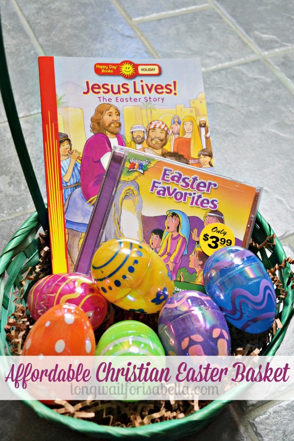 Affordable Christian Easter Basket Long Wait For Isabella