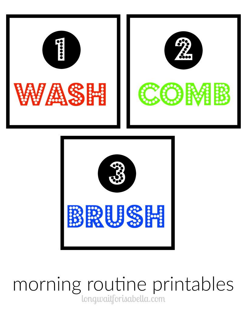 The Morning Routine Has to Be Quick!