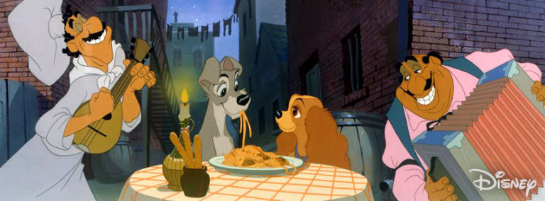 Lady and the Tramp Spaghetti Scene - Long Wait For Isabella